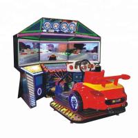 China 3 Screen Motor Racing Arcade Machine Crazy Motorbike Stable For Game Center for sale