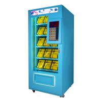 China Full Metal Soda Vending Machine , Blue / Pink / Yellow Lucky Box Food Vending Machines for sale