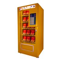 China Full Metal Soda Vending Machine , Blue / Pink / Yellow Lucky Box Food Vending Machines for sale