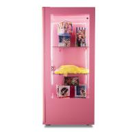 China Automatic Soft Drink Vending Machine , 24 Hours Pink Sweet Commercial Vending Machine for sale