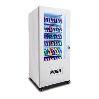 China Park / Hotel Automatic Vending Machine ,  Self Service Milk Vending Machine With Bill Accepter for sale