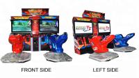 China Manx Tt Twin Motor Bike Gaming Machine For Game Center Initial D Stage 3 for sale