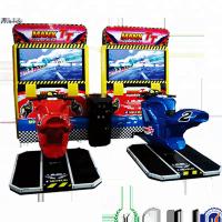 China Manx Tt Twin Motor Bike Gaming Machine For Game Center Initial D Stage 3 for sale