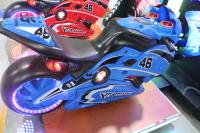 China Super Motor Bike Racing Arcade Machine D2400 * W2450 * H2500mm Size 300W Power for sale