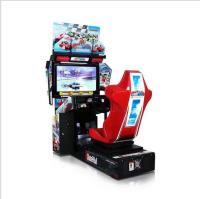 China 32 LCD Outrun Car Racing Arcade Game Machines , 220V Pub Arcade Machines for sale
