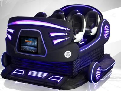China Motion Simulator 6 Seats 9D Vr Game Machine Virtual Reality Cinema Machine for sale