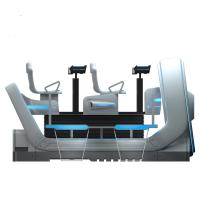 China Space Ship 9d Virtual Reality Simulator For Theater 6 Seats 425kg Weight for sale