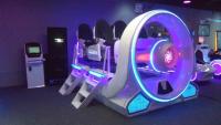 China Space Ship 9d Virtual Reality Simulator For Theater 6 Seats 425kg Weight for sale