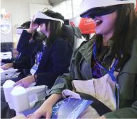 China Space Ship 9d Virtual Reality Simulator For Theater 6 Seats 425kg Weight for sale