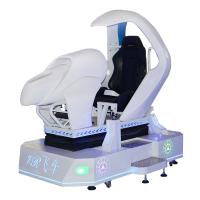 China 360 Degree Car Racing 9d Virtual Reality Simulator 3 Screen 6 DOF Driving Game Machine for sale