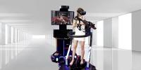 China Exclusive Shooting Game Virtual Reality Simulator For Game Zone Customized Color for sale