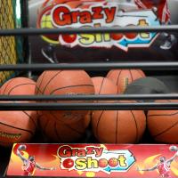 China Boxing Luxury Basketball Shooting Game Machine For Amusement Park 1 Year Warranty for sale