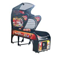 China Crazy Dunker Arcade Basketball Hoop Game Machine , Kids Indoor Basketball Shooting Machine for sale