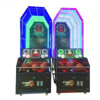 China Slam Dunk King Basketball Ball Return Machine , Metal Basketball Arcade Game Machine for sale