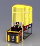China Slam Dunk King Basketball Ball Return Machine , Metal Basketball Arcade Game Machine for sale