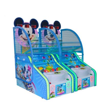 China Mini Basketball Passing Machine , Game Centre Automatic Basketball Shooting Machine for sale