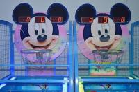 China Mini Basketball Passing Machine , Game Centre Automatic Basketball Shooting Machine for sale