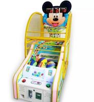 China children Basketball Shooting Game Machine Coin Pusher L160 * W80 * H220CM size for sale