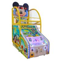 China children Basketball Shooting Game Machine Coin Pusher L160 * W80 * H220CM size for sale