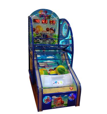 China Amusement 220V Basketball Shooting Game Machine With Coin Bank Large Size for sale