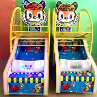 China 1 - 2 Players Basketball Shooting Arcade Machine , 120kg Indoor Basketball Arcade Machines for sale