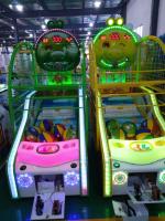 China Lottery Basketball Shooting Game Machine 110V / 220V Voltage Metal Material for sale