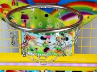China Mickey Mouse Pop A Shot Machine , Street Electronic Basketball Throwing Machine for sale