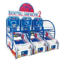 China Crazy Hoop Basketball Shooting Game Machine For Kids Coin Operated 120W Power for sale
