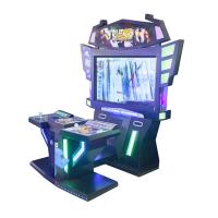 China 55 LCD Multi Video Arcade Machine , Coin Pusher Video Game System Cabinet for sale