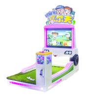 China Booths Mini Golf Coin Operated Amusement Machines , Children Commercial Arcade Machines for sale