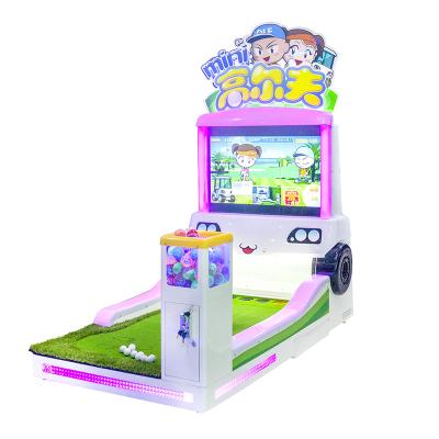 China Booths Mini Golf Coin Operated Amusement Machines , Children Commercial Arcade Machines for sale