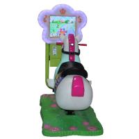 China High Profit Coin Operated Carousel Horse , 3d Coin Operated Rocking Horse With 17 Games for sale