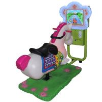 China High Profit Coin Operated Carousel Horse , 3d Coin Operated Rocking Horse With 17 Games for sale