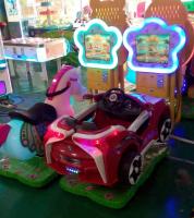 China LCD Screen Children'S Bumper Cars , Plastic / Fiberglass Ride On Bumper Car for sale