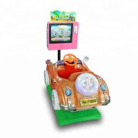 China LCD Screen Children'S Bumper Cars , Plastic / Fiberglass Ride On Bumper Car for sale