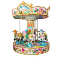 China Amusement Park Kids Arcade Machine Children Merry Go Round Small Carousel for sale