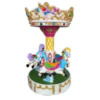 China Indoor Playground Kids Arcade Machine Soft Play Carousel Rides 280KG Weight for sale