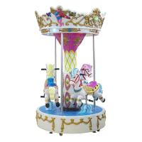 China Indoor Playground Kids Arcade Machine Soft Play Carousel Rides 280KG Weight for sale