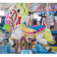 China Indoor Playground Kids Arcade Machine Soft Play Carousel Rides 280KG Weight for sale