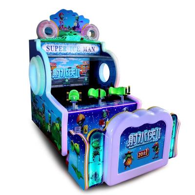 China 3p Indoor Video Redemption Arcade Machines Super Ice Man Water Gun Shooting Type for sale