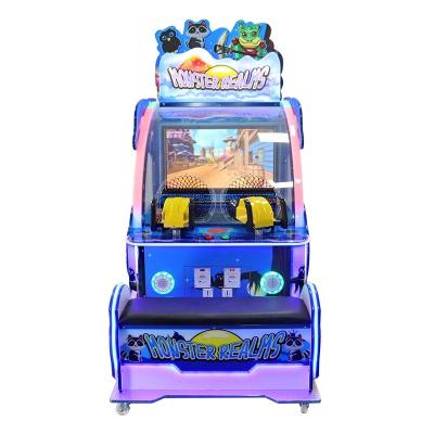 China High Revenue Arcade Ticket Machine , Ball Shooting Monster Realms Kids Arcade Machine for sale