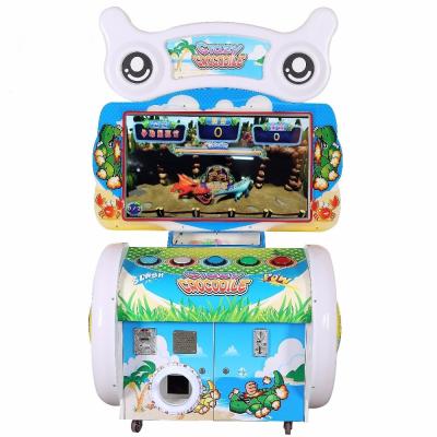China Button Hitting / Press Redemption Arcade Machines Video Type Crazy Crocodile For Kids for sale