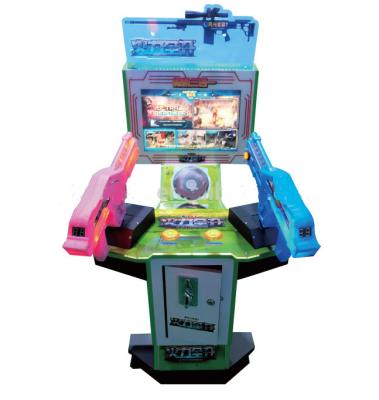 China Indoor Ultra Firepower Commercial Gaming Machines , 3 In 1 Simulator Custom Arcade Machines for sale