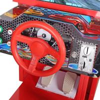 China Fair Simulator Racing Car Kids Arcade Machine Outrun 1 Player Metal Cabinet Type for sale