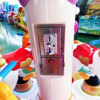 China Revolving Coin Operated Carousel Ride , Colorful Arcade Games Machines for sale