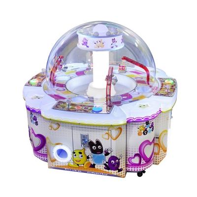 China Sweet Land 4 Gift Vending Machine Coin Operated Candy Crane Electronic for sale
