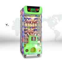 China Wooden Frame Gift Vending Machine Multi Function Coin Acceptor Large Size for sale