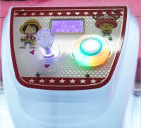 China Crazy Toy 3 Colorful Arcade Crane Machine , Crane Claw Teddy Bear Stuffing Machine for sale