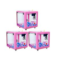 China Mini Cube Gift Vending Machine Toy Crane + Arcade Cube Claw 75KG Weight for sale