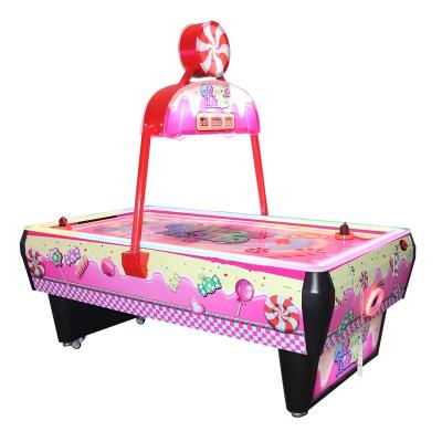 China Candy Land Children'S Air Hockey Table With Lights Heavy Weight Durable for sale